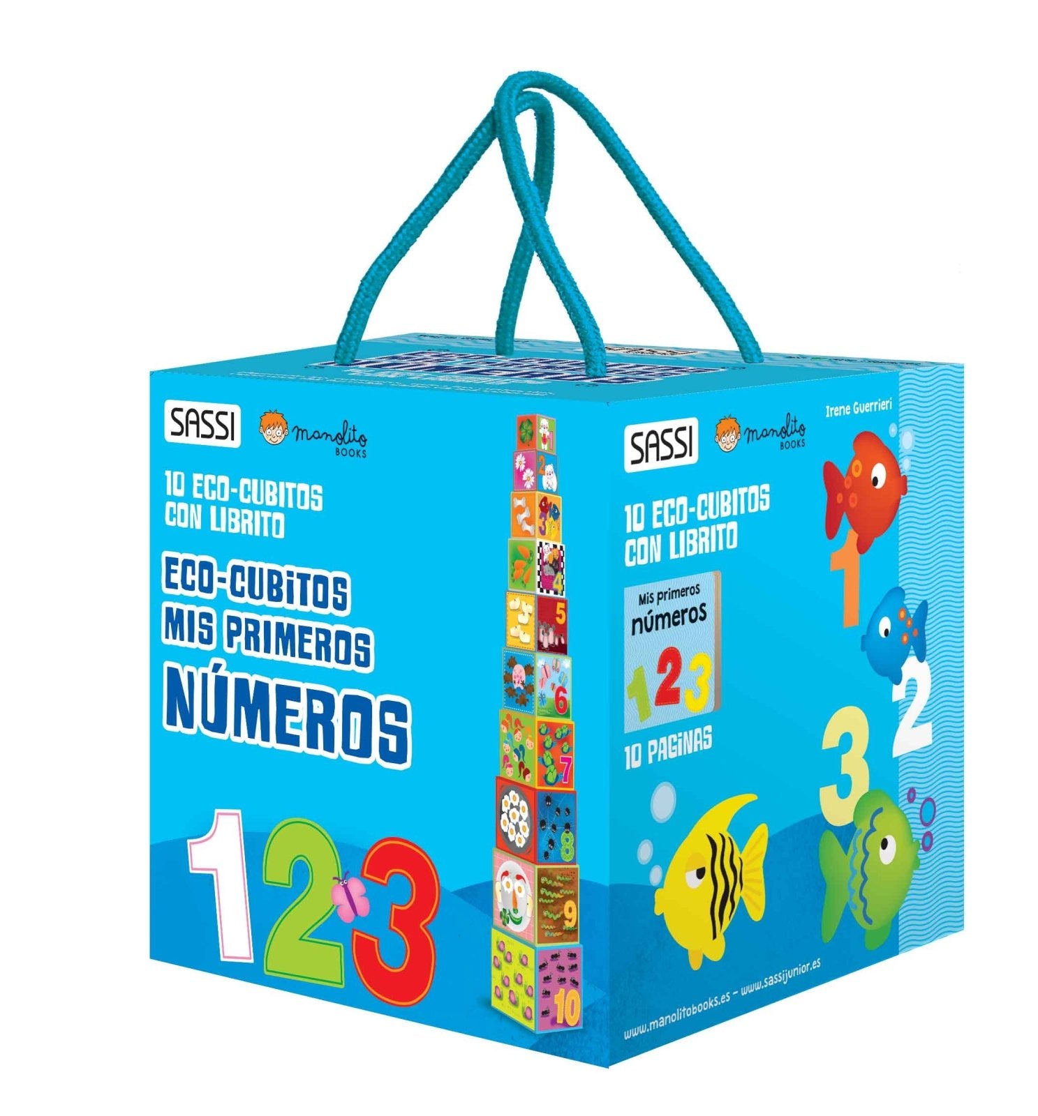 ECO CUBITOS APILABLES + LIBRO ·MIS PRIMEROS NÚMEROS· – Happy Moments Baby