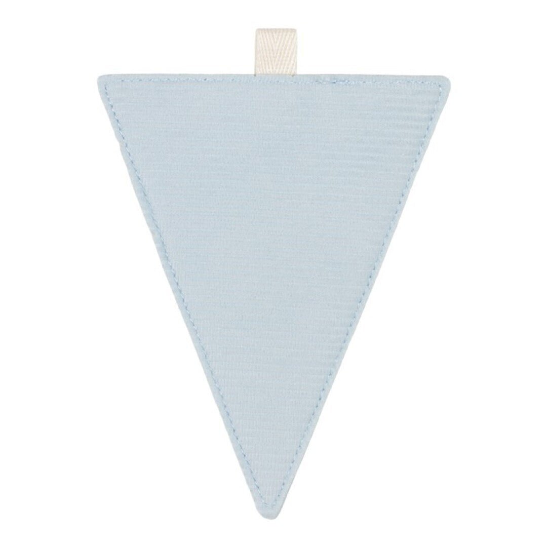 BANDERÍN AZUL - COLGANTE PARA GUIRNALDA – Happy Moments Baby