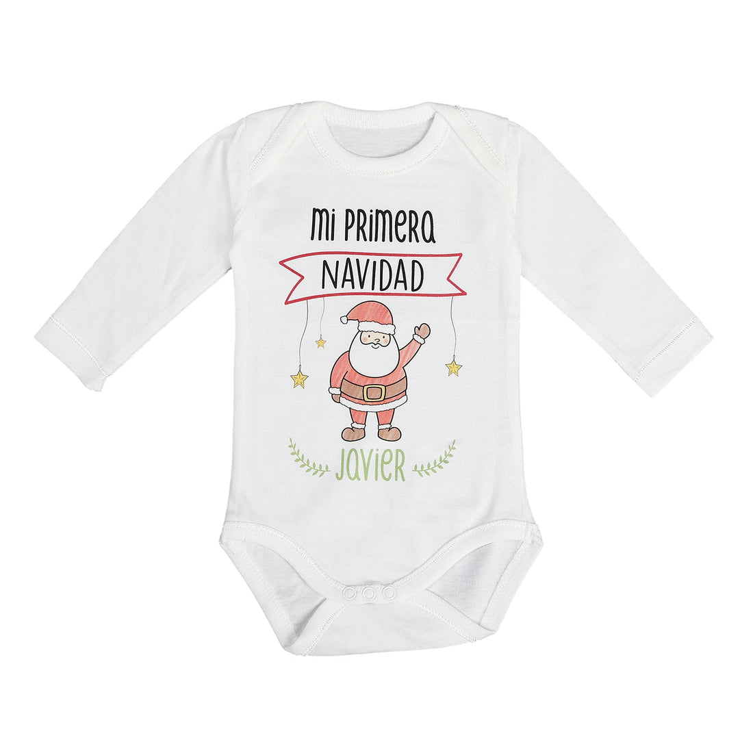 BODY PRIMERA NAVIDAD PAPÁ NOEL – Happy Moments Baby